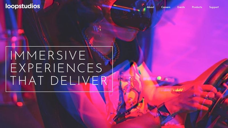 Frontend Mentor | Loopstudios landing page