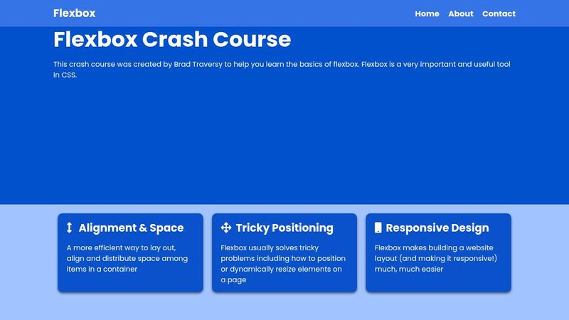 Flexbox Crash Course