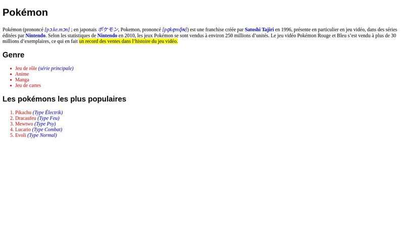 CSS-2 // Sélecteurs groupés