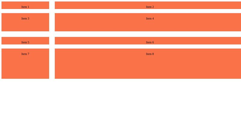 grid layout example 2