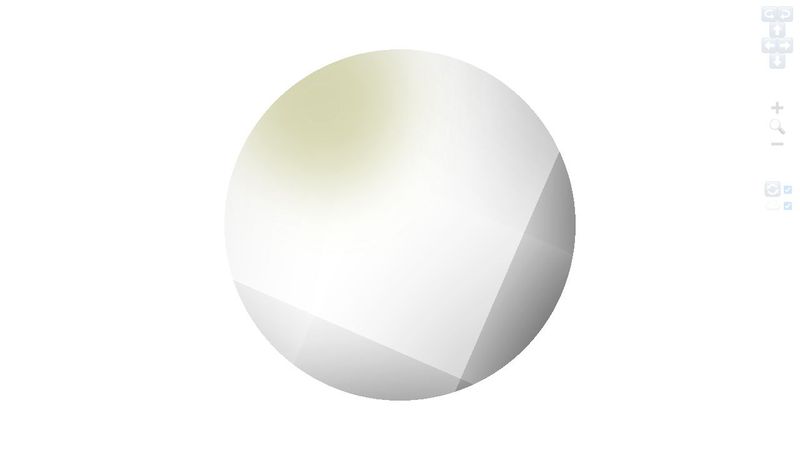 3D Earth CSS only no JS