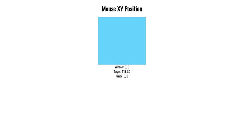 Mouse Click Position