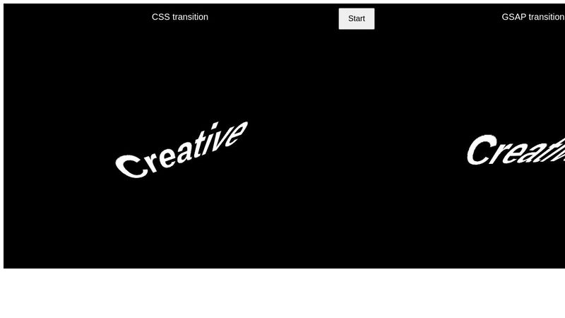 CSS vs Gsap (3d Rotation)