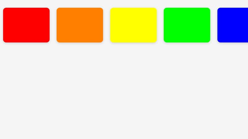 Simple Color Carousel