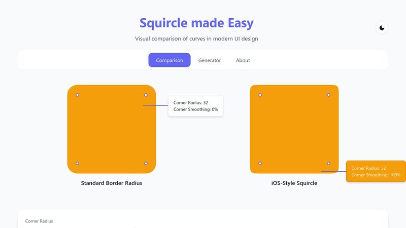 Squircles Generator Code