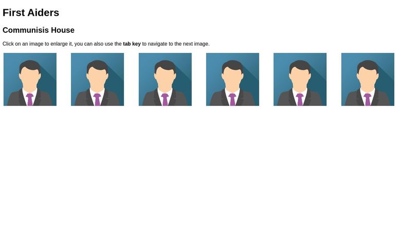 Image Gallery with Overlay Fade - CSS only