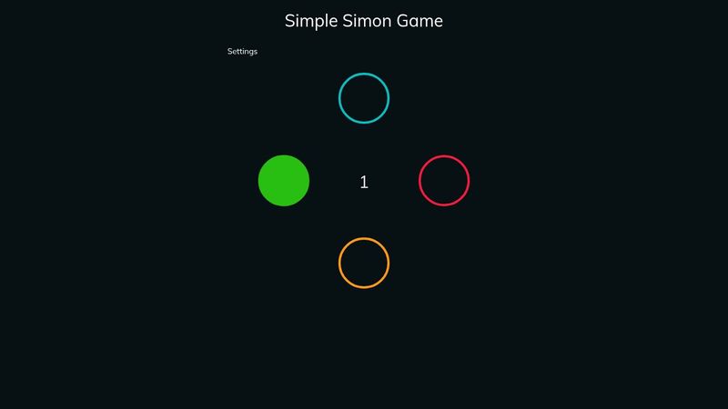 Simon Game FCC