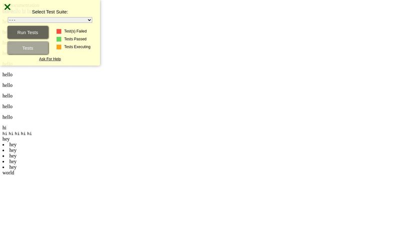 Fork Me! FCC: Technical Documentation Page