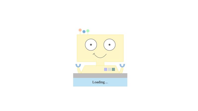 Loading screen robot