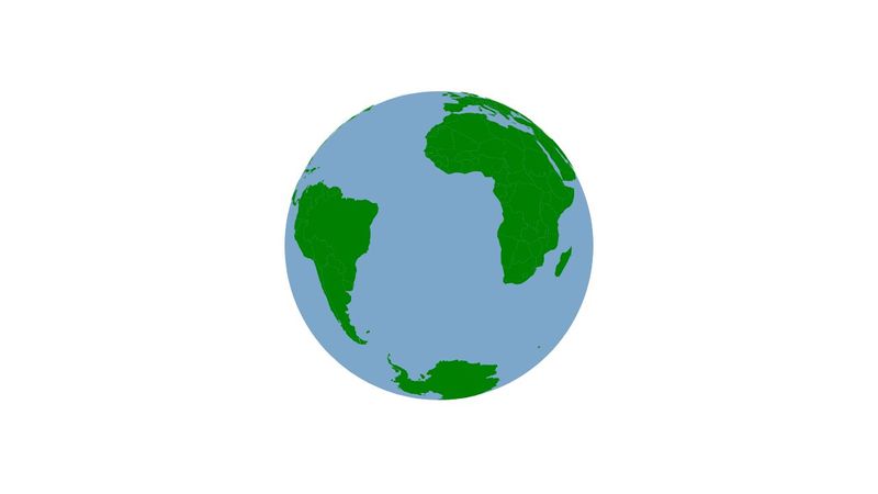 D3.js 3D Globe