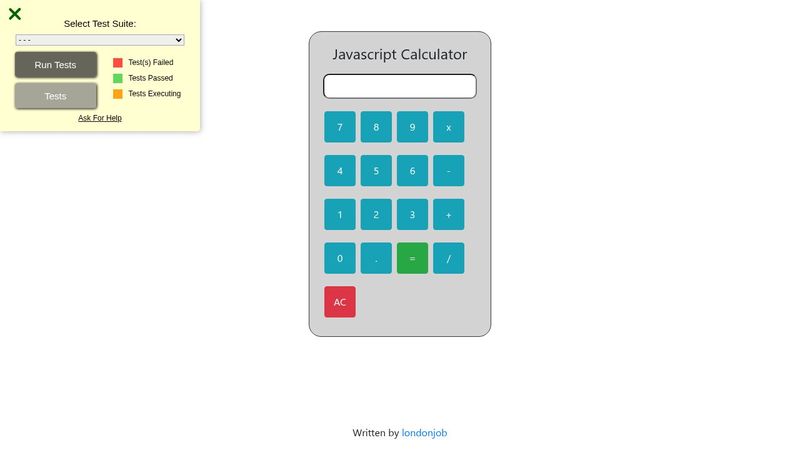 FCC: Javascript Calculator