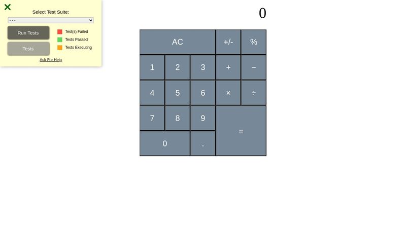 React Calculator FCC