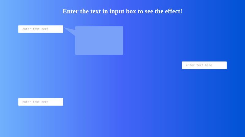 Css Placeholder Trick
