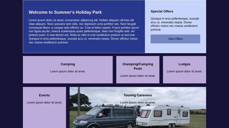 Css Grid Responsive Layout 