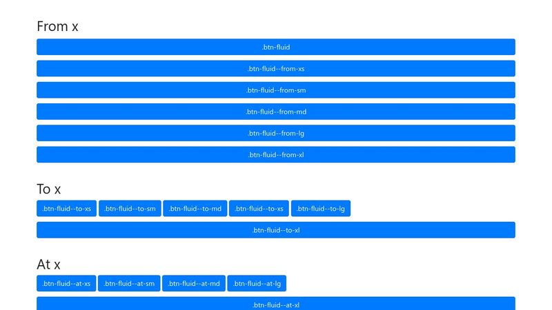Useful bootstrap btn fluid class