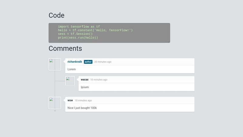Code Sharing Example