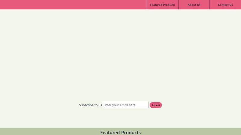 Landing Product Page FreeCodeCamp