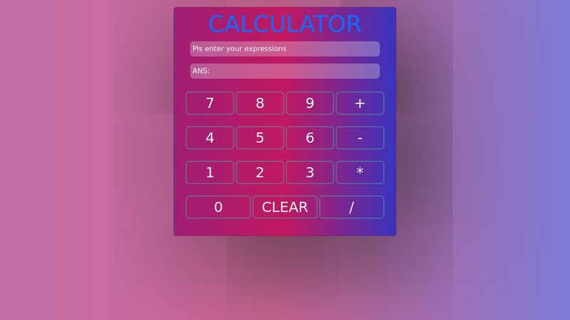 JS-Expression-Calculator-eval()
