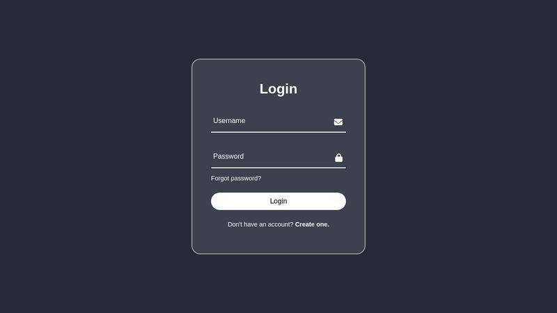 Simple Form Tutorial
