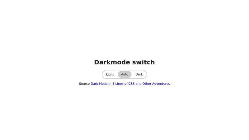 Darkmode switch variant