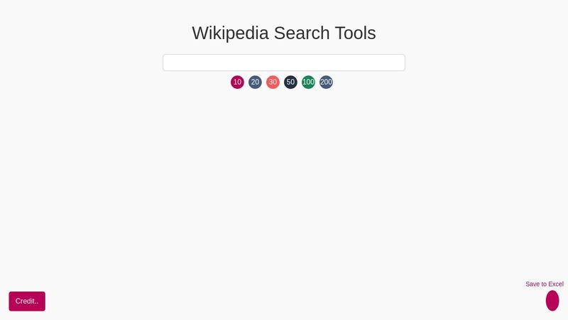 Wikipedia Search Tool