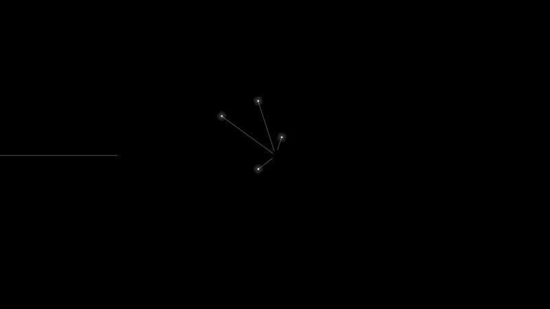 Pure CSS Shooting Star Animation Effect (outward from center, by request)