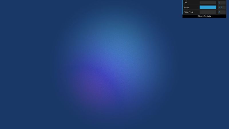 Three JS - GLSL noise shader