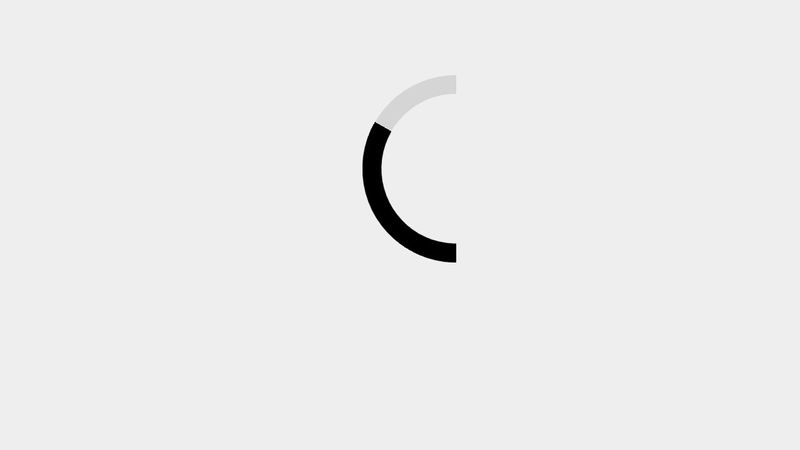 half circle progress bar html/css