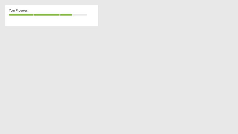 CSS Horizontal Bar Chart