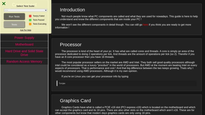 FreeCodeCamp - Responsive Web Design Projects - Build a Technical Documentation Page