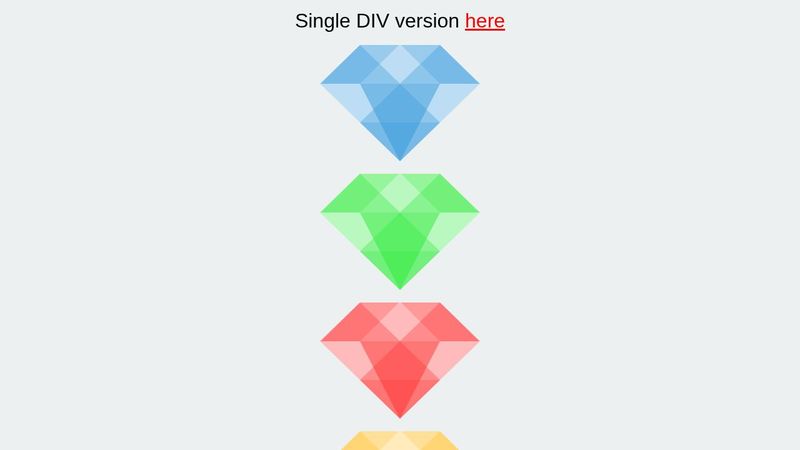 Diamond CSS3