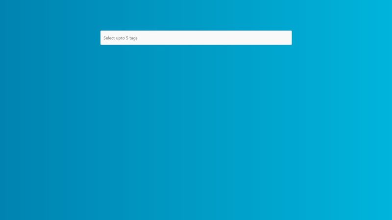 Bootstrap 4 multiselect dropdown list