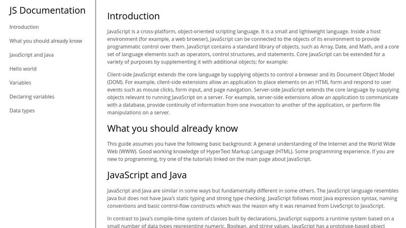JS-Technical Documentation