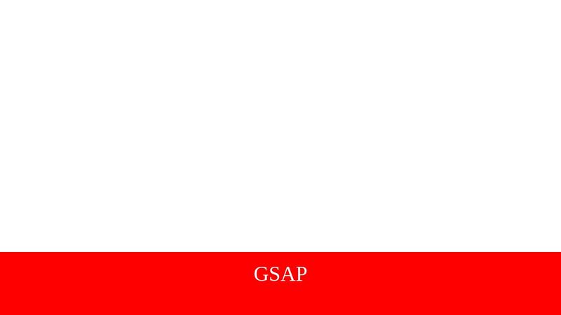 JavaScript Slide Animation with GSAP