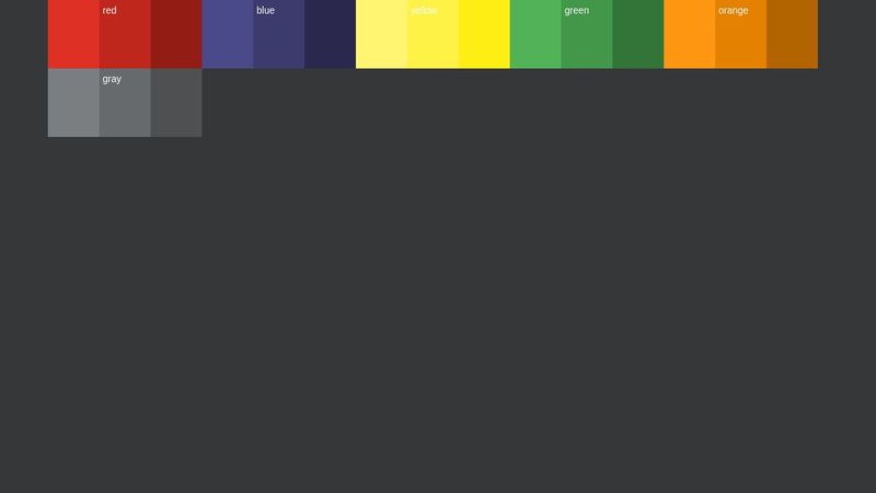 Color Palette for New Web App