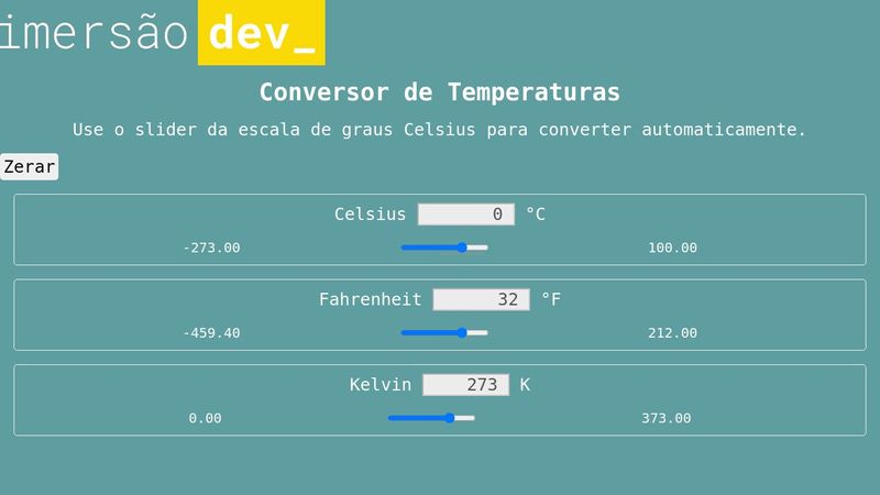 Conversor de Temperatura