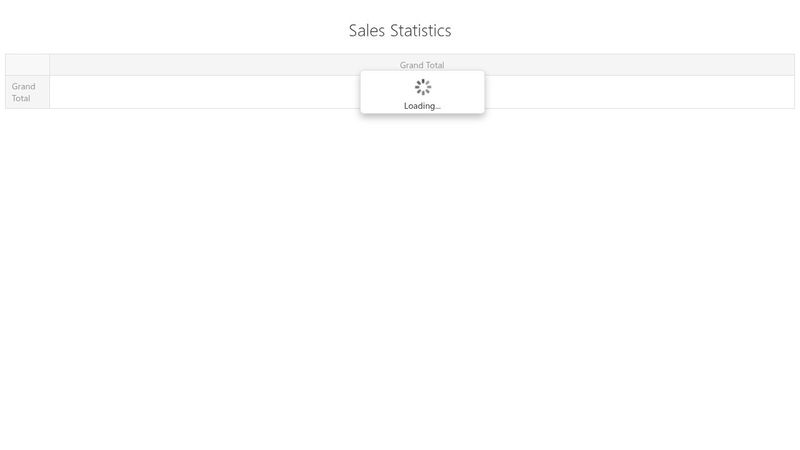 OLAP Data Source - DevExtreme Pivot Grid