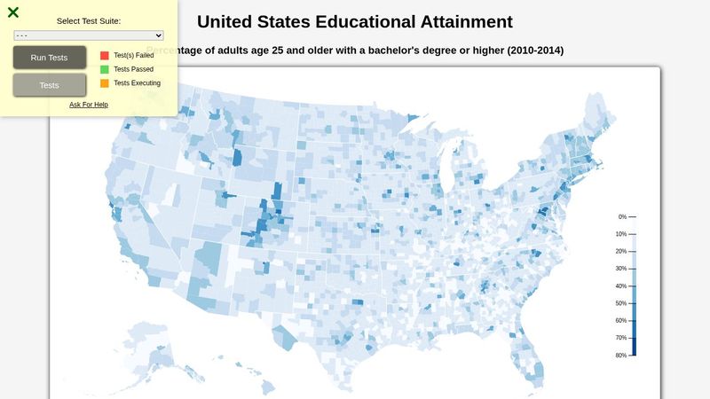 Choropleth Map D3