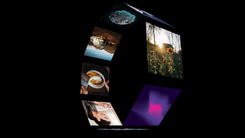 CSS 3D Image Gallery using Html & CSS only