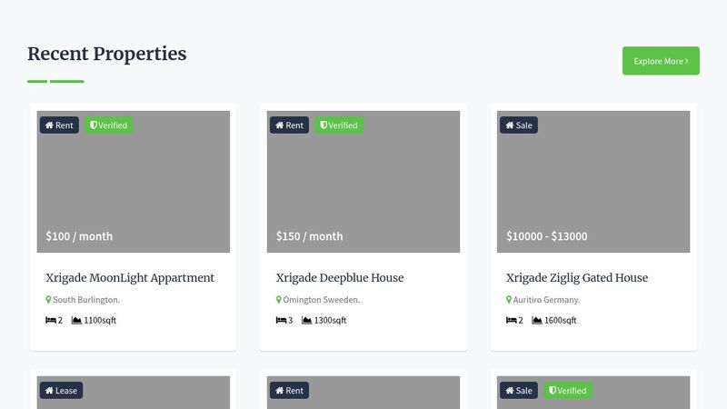 Simple Hovering Cards - Responsive