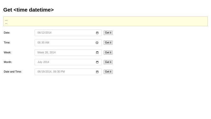 Datetime Creator Tool