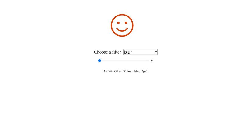 CSS filter functions