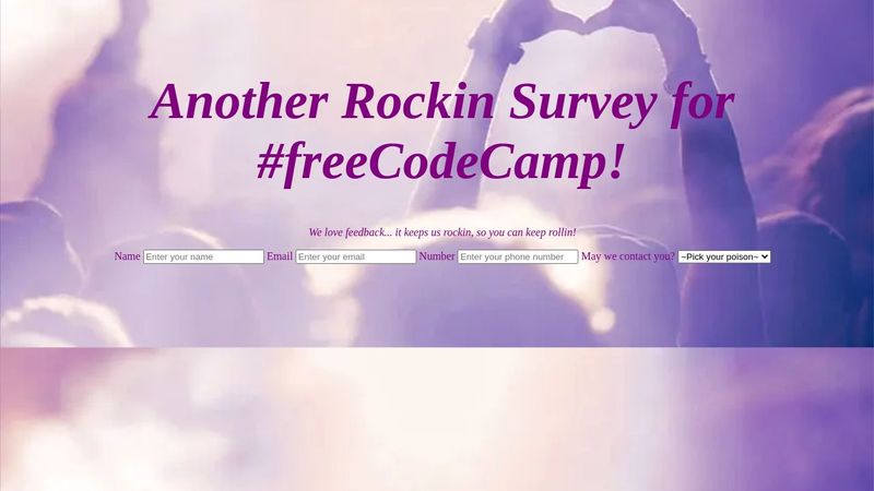 Responsive Web Design Project for freeCodeCamp