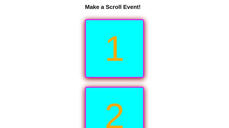 jquery-scroll-event