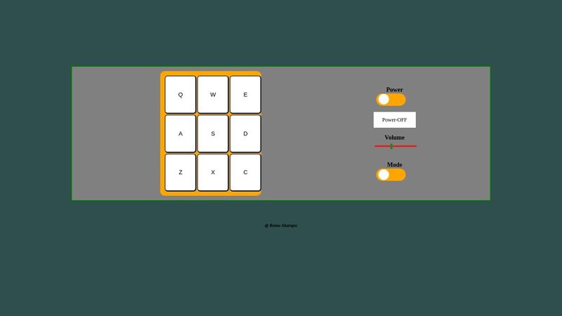 Drum Machine ReactJS