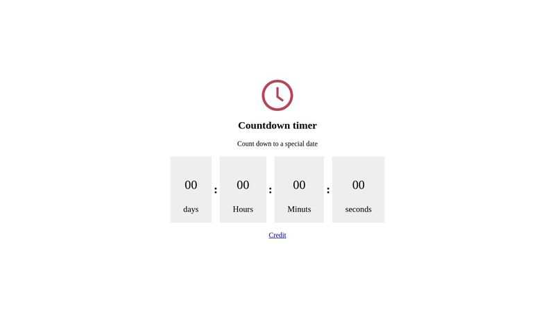 React js count down timer