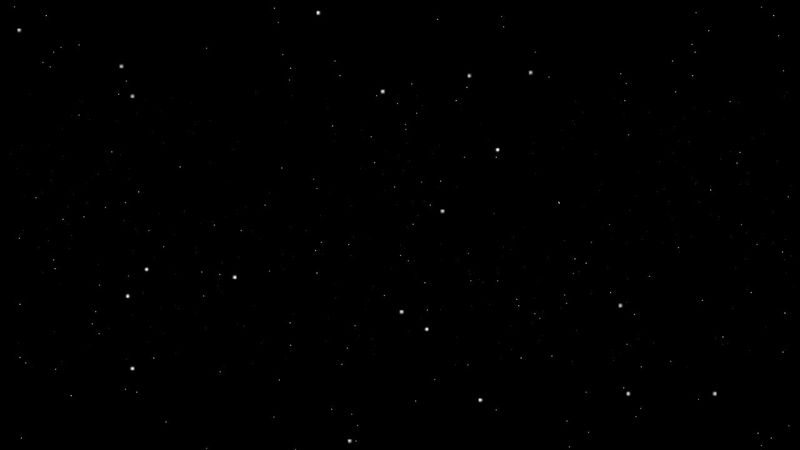 Single element pure CSS 3D starfield