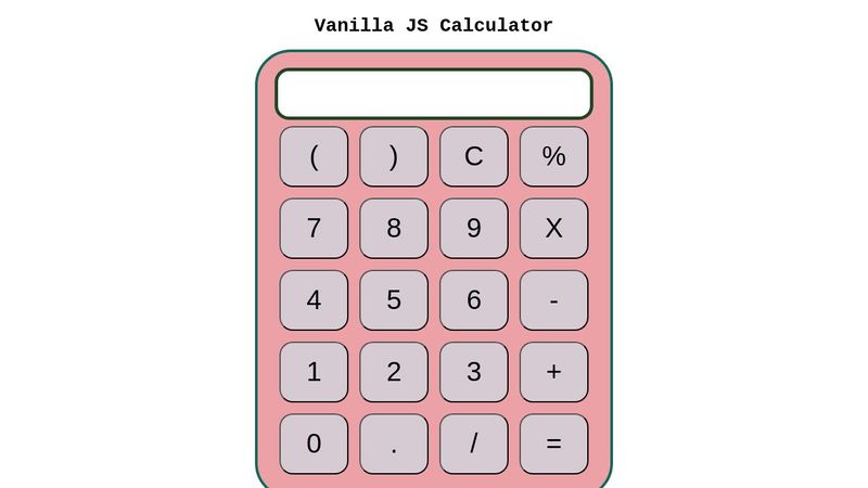 Vanilla JS Calculator
