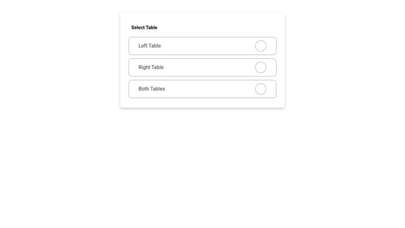 Simple Radio Buttons