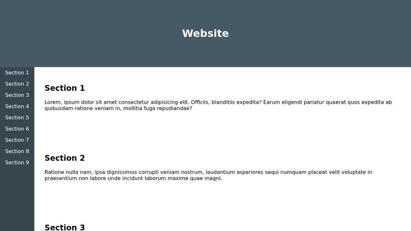 Sticky, Smooth, Active Nav